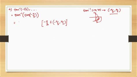 Ch2 Ncert 2 1 Excercise Inverse Trignometric Function Gseb