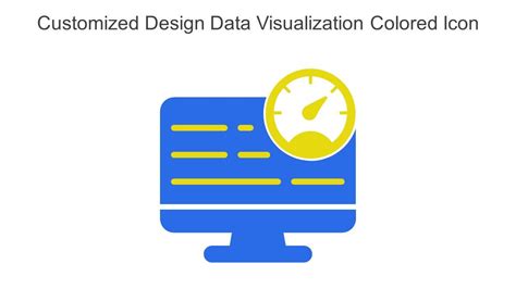 Customized Design Data Visualization Colored Icon In Powerpoint Pptx