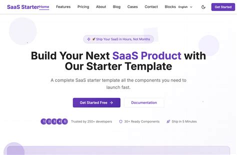 Saas Starter Template