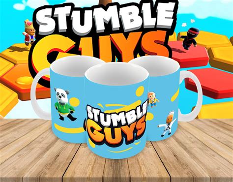 Caneca Polímero Stumble Guys Personalizada Elo7