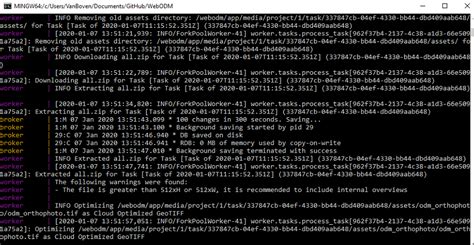 Process Hung Up Without Error Info · Issue 783 · Opendronemapwebodm · Github