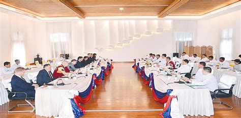 ရုရှားဖက်ဒရေးရှင်းနိုင်ငံ ကာလ်မီးကီယာပြည်နယ် အကြီးအကဲ ဦးဆောင်သောကိုယ်စားလှယ်အဖွဲ့ နေပြည်တော