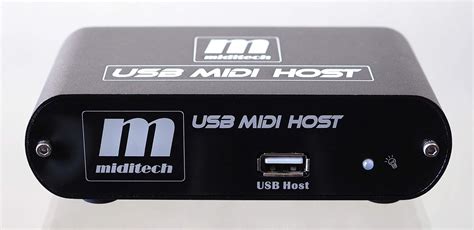 Miditech Usb Midi Host Midi Interface Musical Instruments