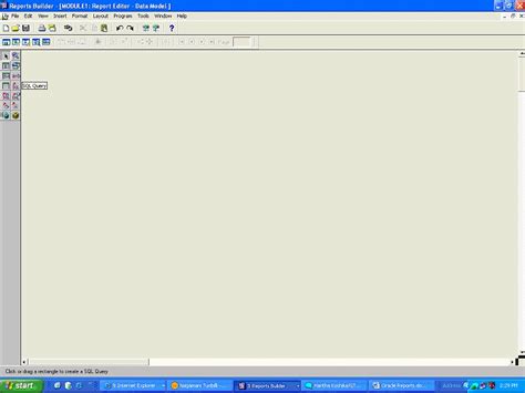 Creating Data Model For A Report Oracle Apps