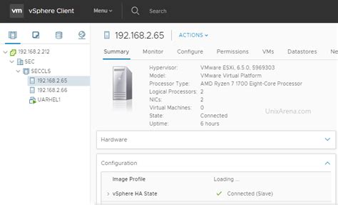 Vmware Vsphere How To Remove Host From Ha Unixarena