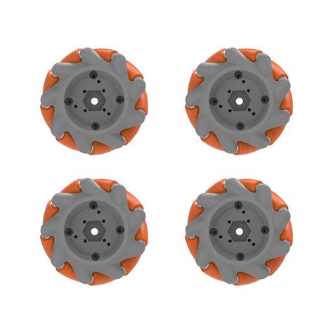 97mm Mecanum Wheel 360° Omnidirectional Tire Robot Diy Smart Car Acces Hiwonder