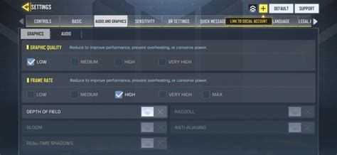 تنظیم کالاف دیوتی موبایل در بهترین حالت سایت هزارجم