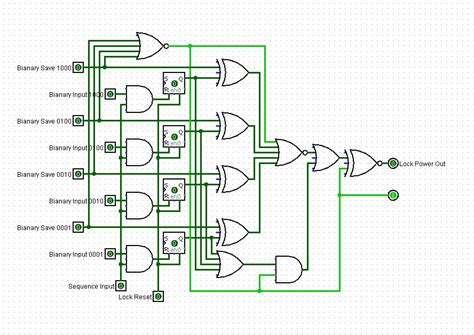 User Friendly 4 Bit Programmable Combination Lock Schematic Now Available Minecraft Project