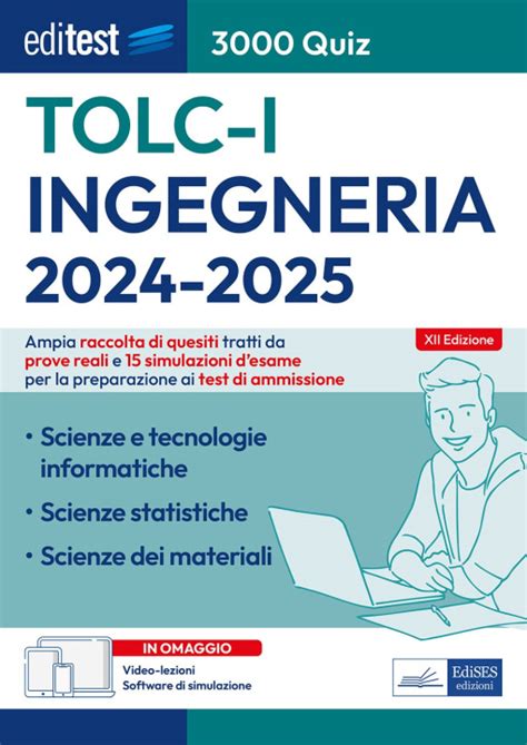 Editest Ingegneria 3000 Quiz Ampia Raccolta Di Quesiti Tratti Da Prove Reali E 15 Simulazioni
