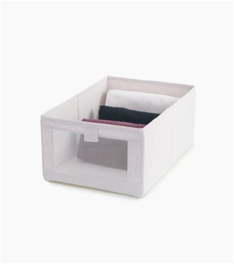 Canvas Viewable Pull Out Bin Storage And Wardrobe Style Degree