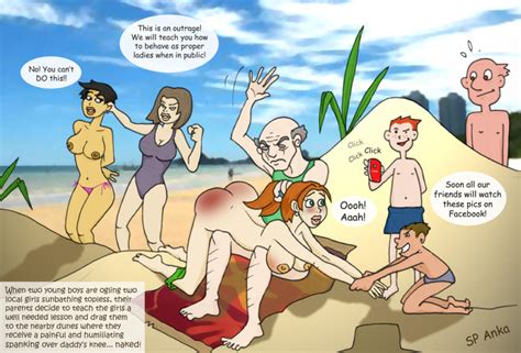 Rule 34 1boy Ankasp Arms Held Beach Big Ass Big Breasts Bikini Bottom
