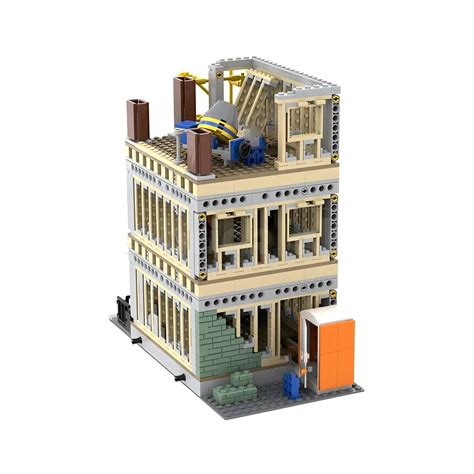 Construction Site Brick Model Kit