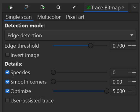 Inkscape How To Trace Bitmap With Perfect Shapes Graphic Design Stack Exchange