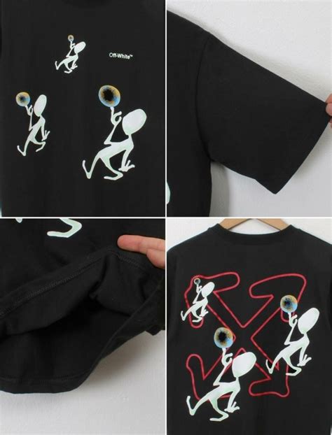 오프화이트 비눗방울 반팔티