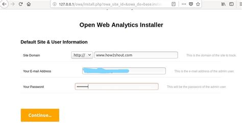How To Install Open Web Analytics Owa On Ubuntu And Centos H2s Media