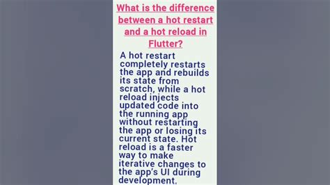 flutter interview questions flutter flutterinterview interview flutterdeveloper