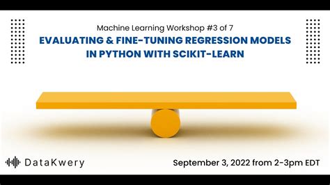 Evaluating And Fine Tuning Regression Models In Python With Scikit
