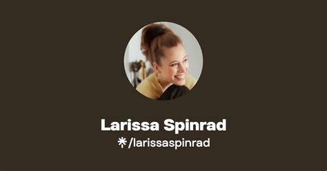 Larissa Spinrad Instagram Facebook Linktree