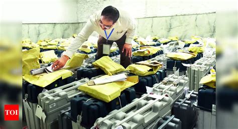 Security Two Tier Security In Place To Protect Evms Vvpats Delhi News Times Of India
