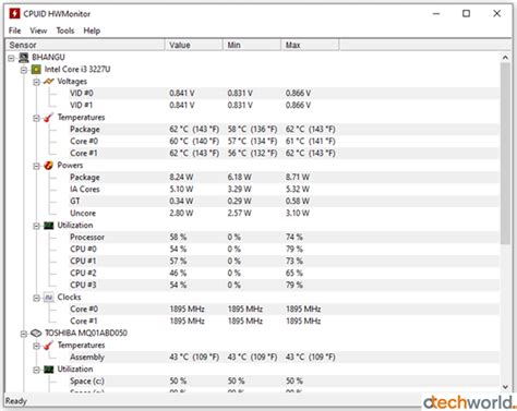 Performance Monitor Windows