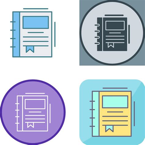 Spring Notebook Icon Design 44178427 Vector Art At Vecteezy