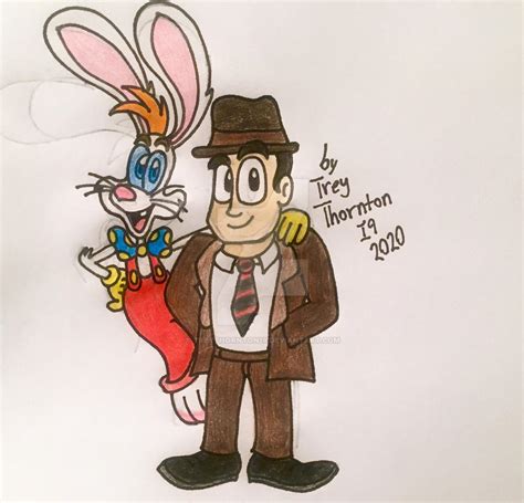 Roger Rabbit And Eddie Valiant By Treythornton19 On Deviantart