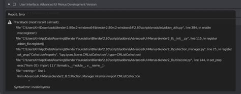 Addon Advanced UI Menus Released Scripts And Themes Blender Artists Community