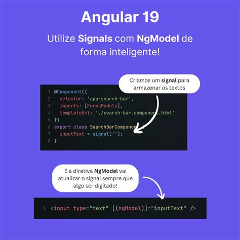 Sabia Que Você Pode Usar Signals Com Ngmodel Para Manipular Os Textos Digitados Em Campos