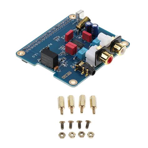 Generic 1pcs Blue Dachifi Dac Audio Sound Card Module I2s Interface