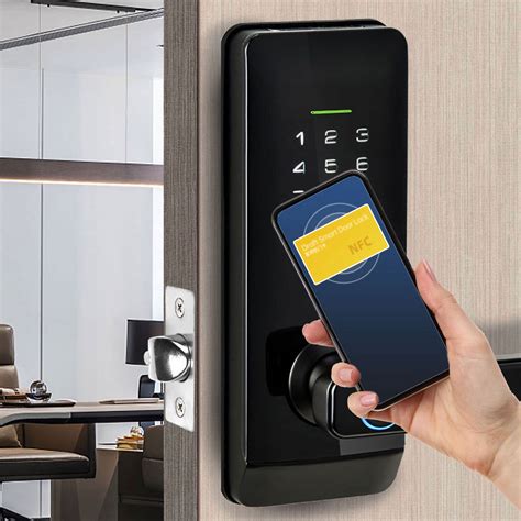 Cerraduras Inteligentes Biométricas Con Manija Wifibt Anti Peeping