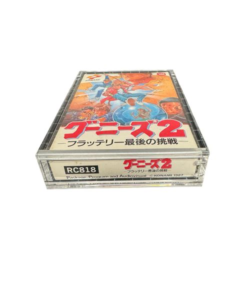 Famicom Box Size Video Game Acrylic Hard Case Uv Protected Magnetic Kollector Protector