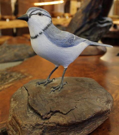 Carved Blue Jay Forest Gems Gallery