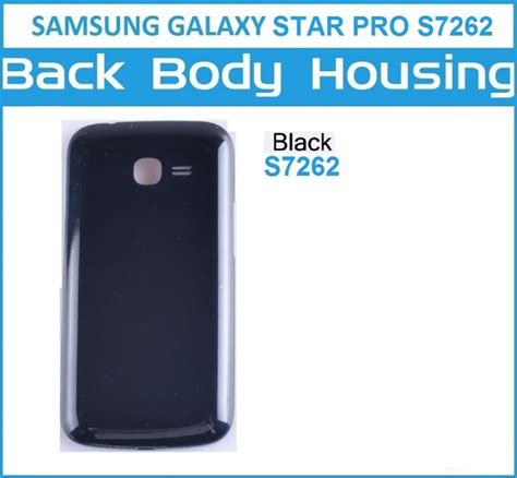Samsung Galaxy Star Pro S Battery Back Cover Replacement Rear Side
