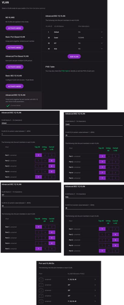 Solved Help Setting Up Vlans Netgear Communities