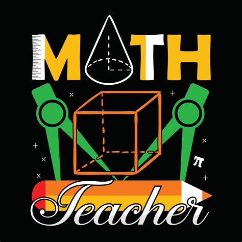 Math T Shirt Design 34894624 Vector Art At Vecteezy