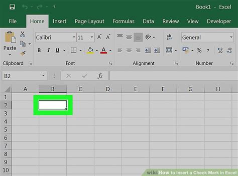 How To Insert A Check Mark In Excel 9 Steps With Pictures
