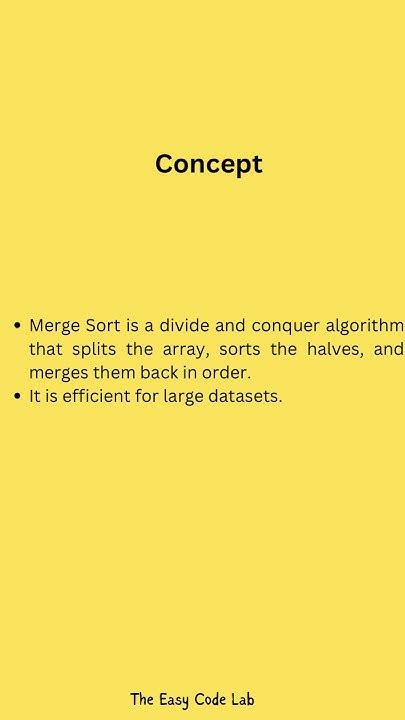 Merge Sort Youtube