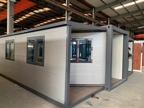 Prefab 2 Bedroom 3 Bedroom Modular Folding Office Customized Shipping Container Prefabricated