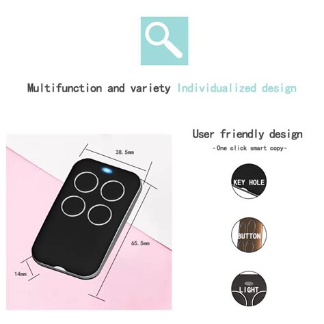 Multi Frequency 280 868mhz Remote Control Fixed Code And Rolling Code