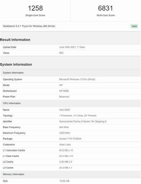 Intel Alder Lake P Mobility Cpus Spotted With Benchmarks 14 Core With
