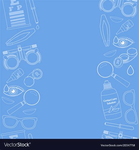 Optics And Visual Acuity Royalty Free Vector Image