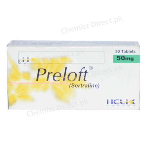 Preloft 50mg Tablet Chemistdirectpk