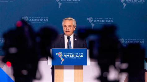 Repercusiones Por El Discurso De Alberto Fernández En La Cumbre