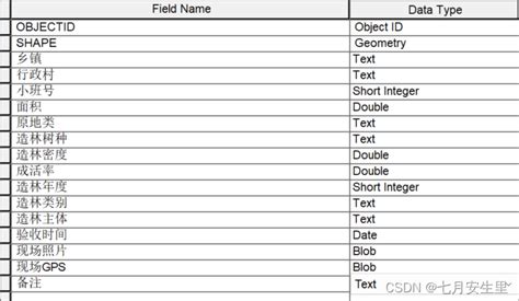 Arcgis属性表——字段gis字段类型 Csdn博客 Arcgis属性表——字段gis字段类型 Csdn博客