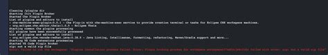 Not Valid Zip File When Starting A Che 7 Java Workspace · Issue 12831 · Eclipse Cheche · Github