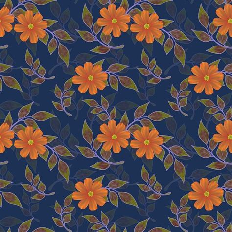 Flowers Pattern Background Illustration