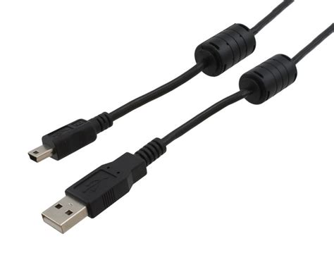 Usb Cable Dual Ferrite Core A To Minib 6ft Imc607