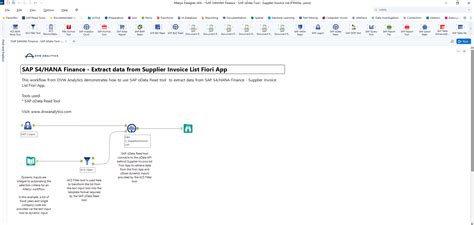Sap S4hana Finance Extract Data From Supplier I Alteryx Community