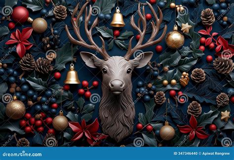 Detailed 2d Deer Drawing In Rtx On Style Storybook Illustrations 294619342