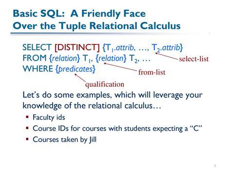 The Structured Query Language Ppt Download